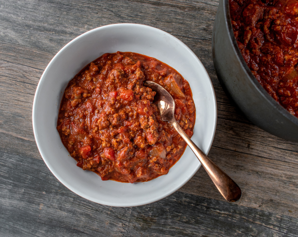 Bean Free Beef Chili | Alene Brennan